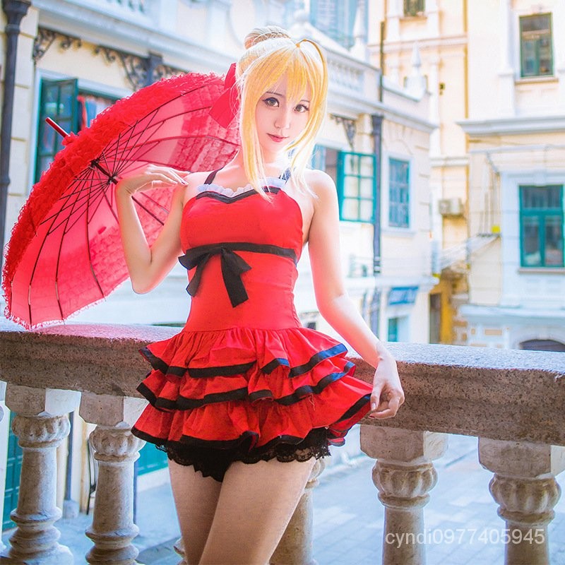 【霧都】fgo fate grand order cos 暴君尼祿 saber 泳衣女 cosplay | 蝦皮購物