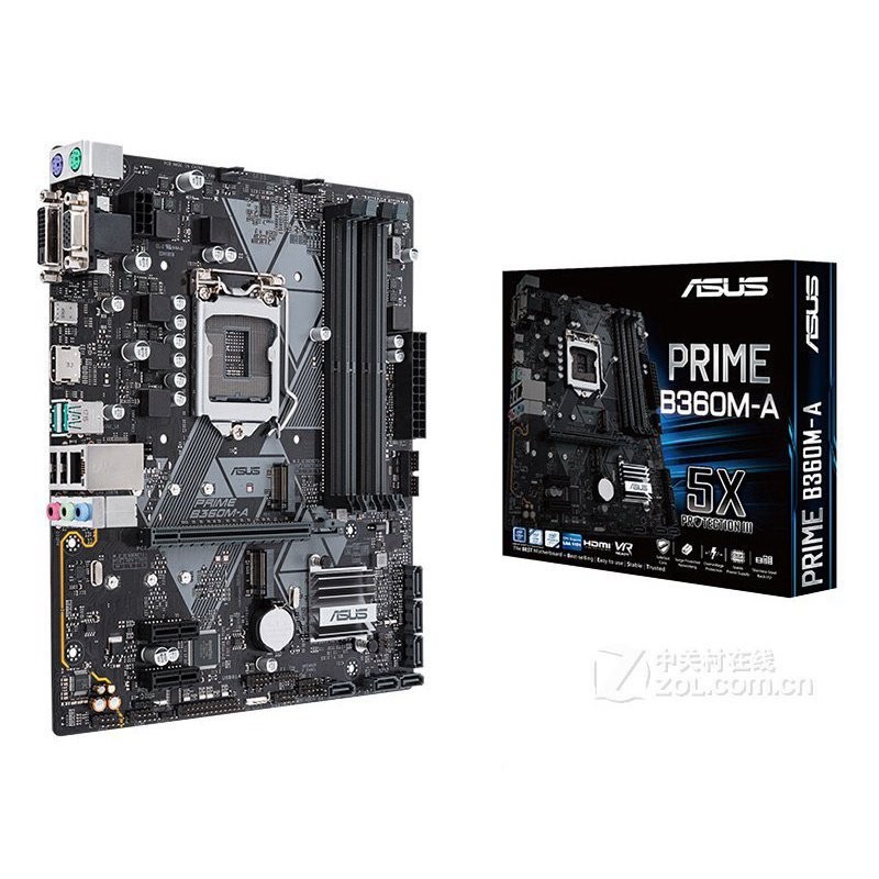 【台灣出貨】Asus/華碩 B360M-A 主板 支持8代9代CPU FUDK | 蝦皮購物