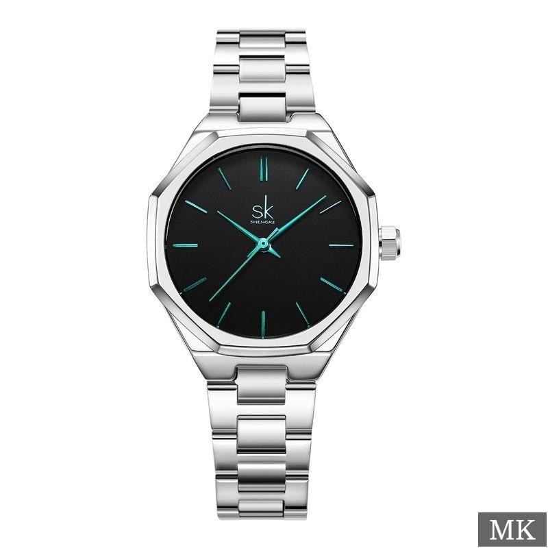 【生活百搭】輕奢超薄表盤時尚女表 鋼帶表OL風小眾品牌防水石英表K0193 | 蝦皮購物