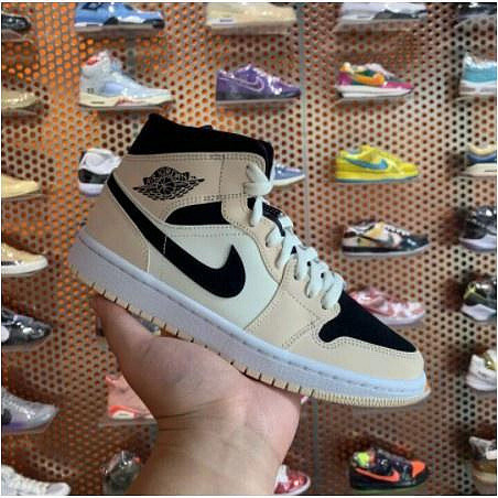 Air Jordan 1 Mid “Barely Orange” 奶茶 女款 籃球鞋 BQ6472-800 | 蝦皮購物