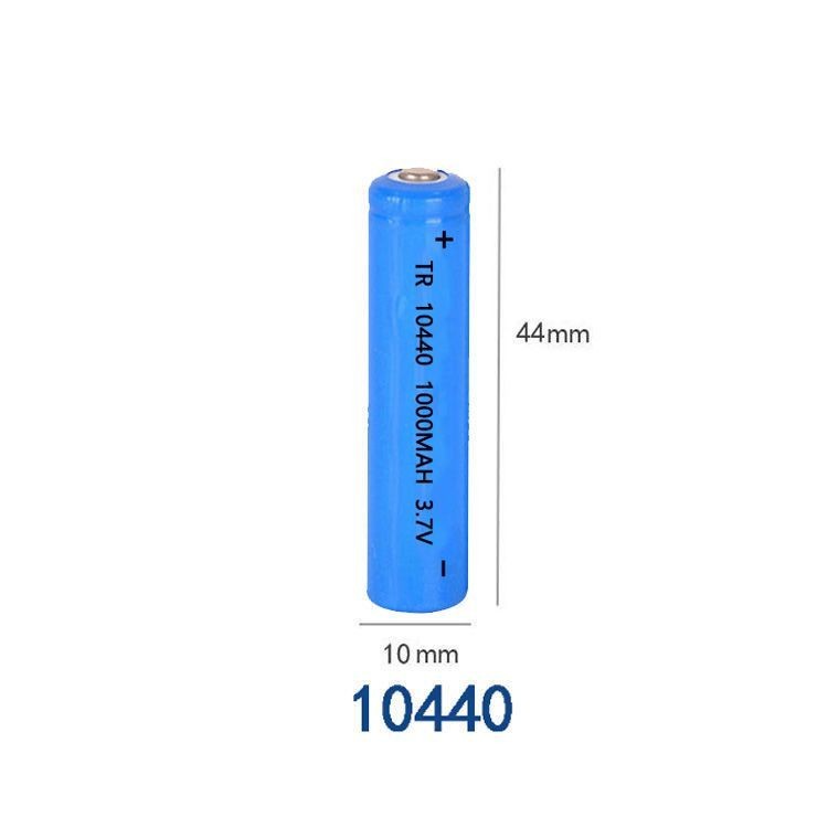 光漂電池 10440 電池 7號AAA尖頭充電3.7V | 蝦皮購物