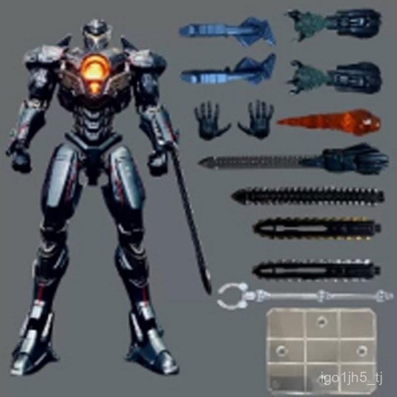 環太平洋2 複仇流浪者 髮光版 多配件版 關節可動手辦盒裝模型 WQZC | 蝦皮購物