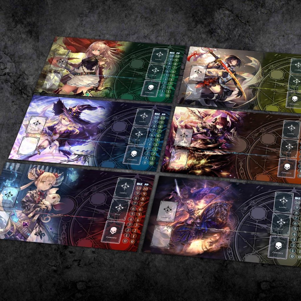 【安妮桌游】影之詩卡墊 進化對決牌墊 shadowverse playmat | 蝦皮購物