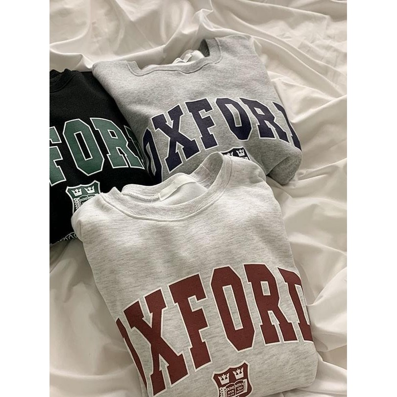 Codibook｜韓國 BEIDELLI 英倫風圓領印花大學T[預購]長袖上衣 女裝 | 蝦皮購物