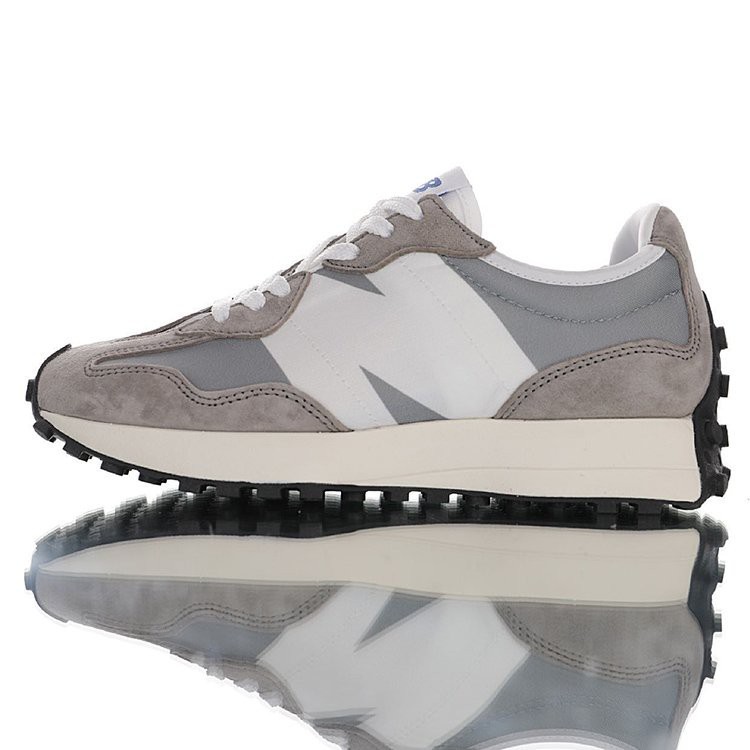 NEW BALANCE MS327系列復古休閒運動慢跑鞋 淺灰白 MS327LAB | 蝦皮購物