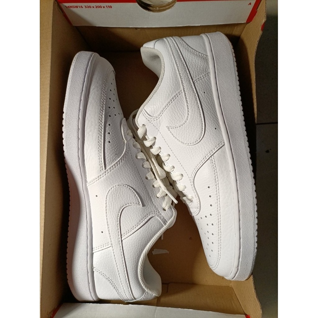 Nike Court Vision Lo 經典復古鞋 白鞋 基本款 皮革Cd5463-100現貨 | 蝦皮購物