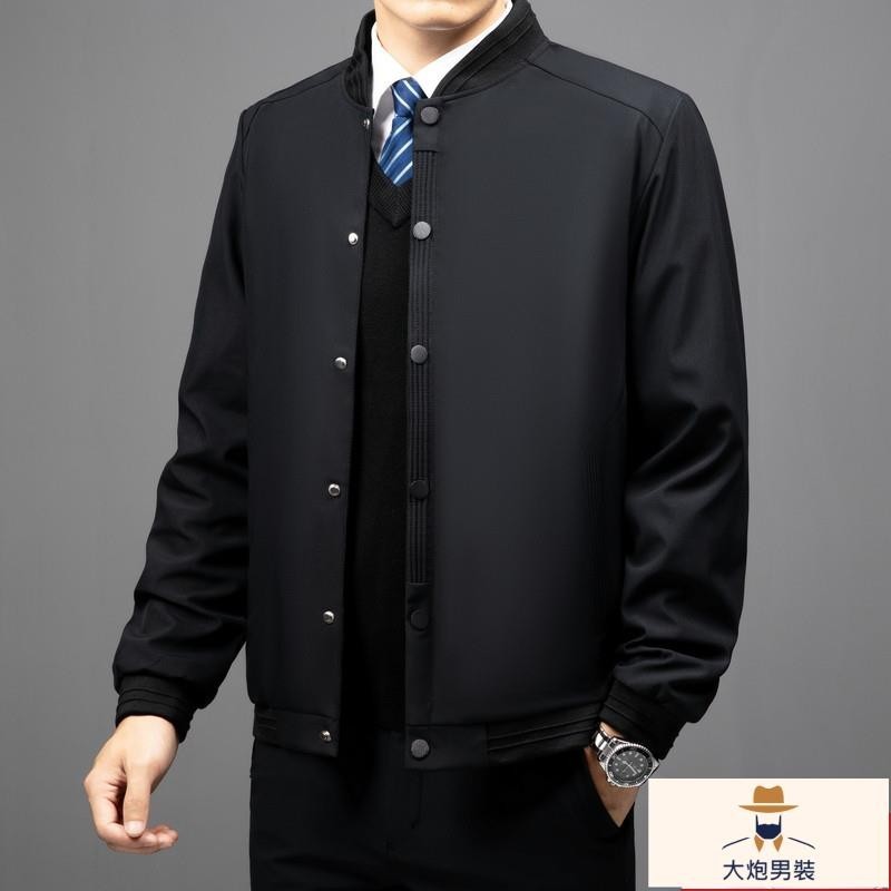 M-8XL秋季男生外套 休閒外套 夾克外套男 防風外套 立領外套 潮流外套 大尺碼外套 教練外套 運動【大炮男裝】2p0 | 蝦皮購物