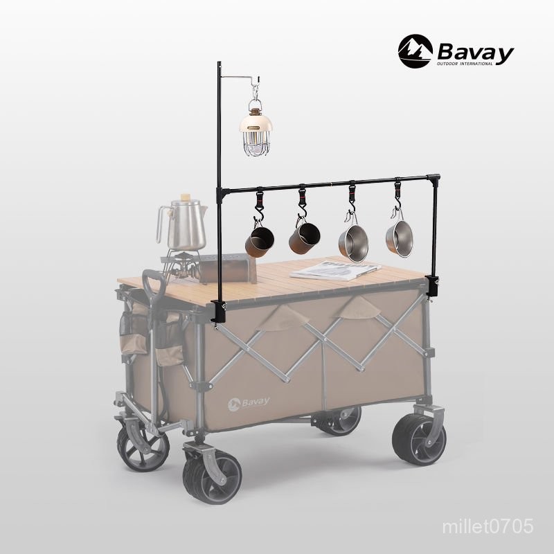 掛架/ 北桌麵戶外歡折疊 Bavay置物架燈架野營車蛋捲桌置物架 露營車 | 蝦皮購物