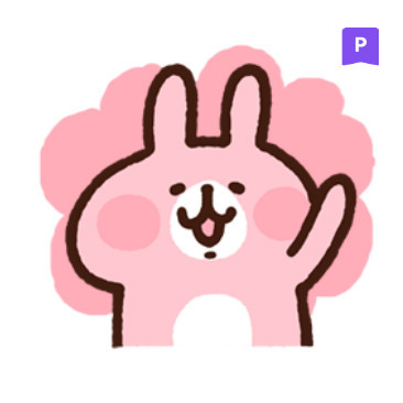 Usagi Sticker by Kanahei 卡娜赫拉 兔兔 Kanahei LINE 貼圖 日本LINE貼圖 | 蝦皮購物