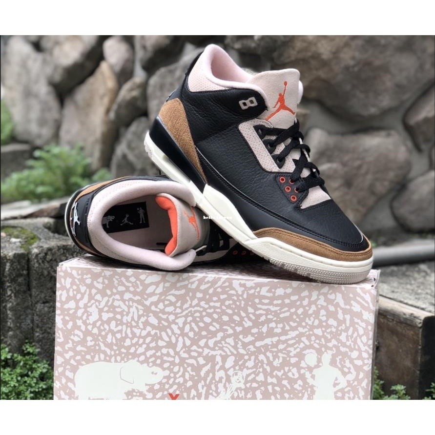 [Qi]Air Jordan 3 Retro Desert Elephant 沙漠大象 黑棕 咖啡CT8532-008 | 蝦皮購物