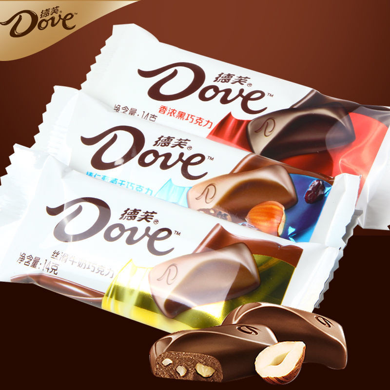 現台出貨 Dove 德芙 丝滑巧克力 什錦巧克力 Dove德芙 經典巧克力 12入 (43g/38g/包) 多口味 | 蝦皮購物