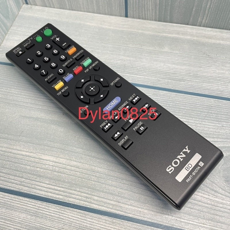全新 現貨 贈電池 SONY 原廠 原裝 藍光 DVD 播放機 RMT-B107A 遙控器 馬來西亞製 搖控 | 蝦皮購物