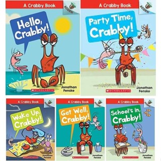 A Crabby Book 5 Books Set 五册 英文讀本 螃蟹先生尋找樂趣 Scholastic | 蝦皮購物