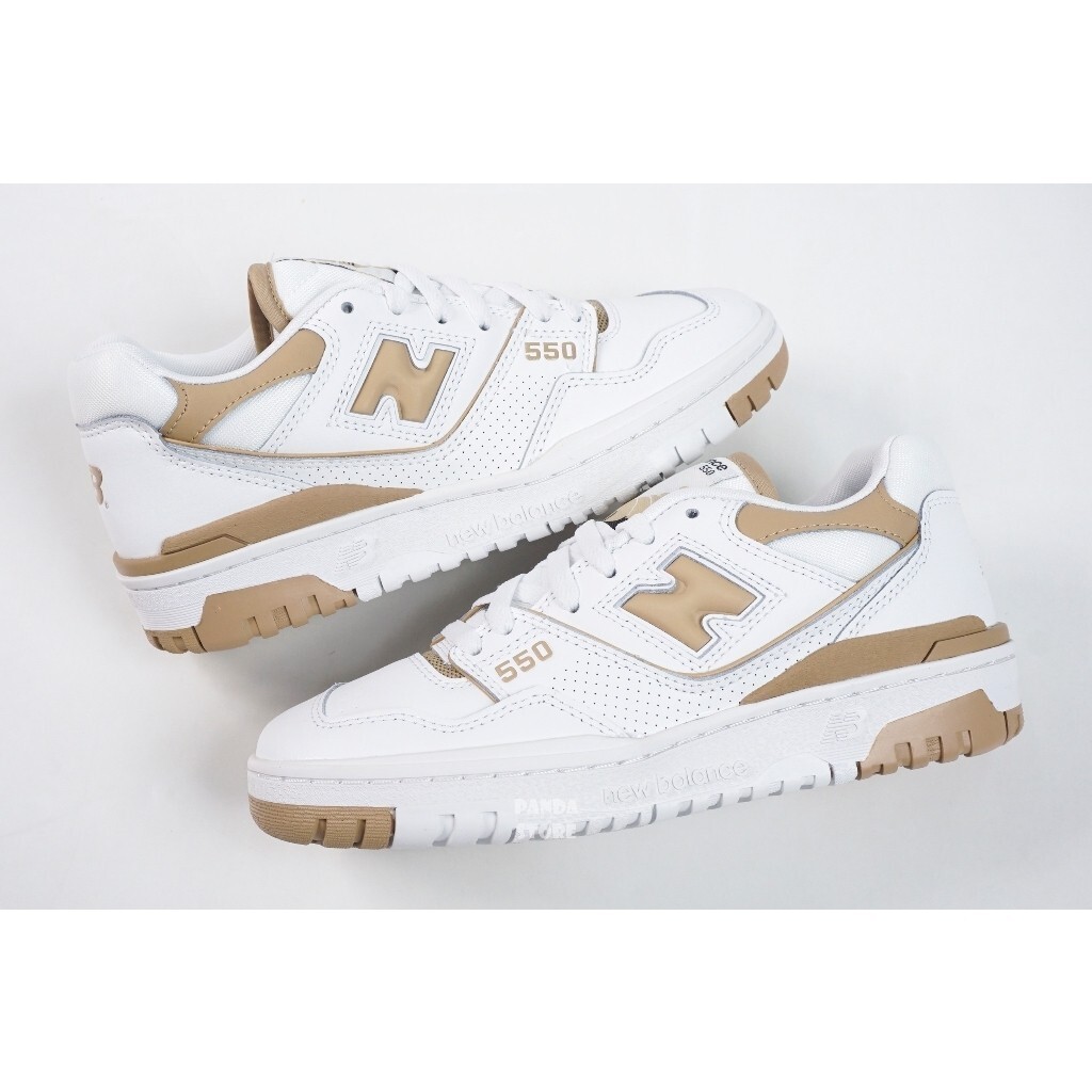 NEW BALANCE NB 550 復古 運動潮鞋 奶茶 BBW550BT 白棕 女潮鞋 | 蝦皮購物