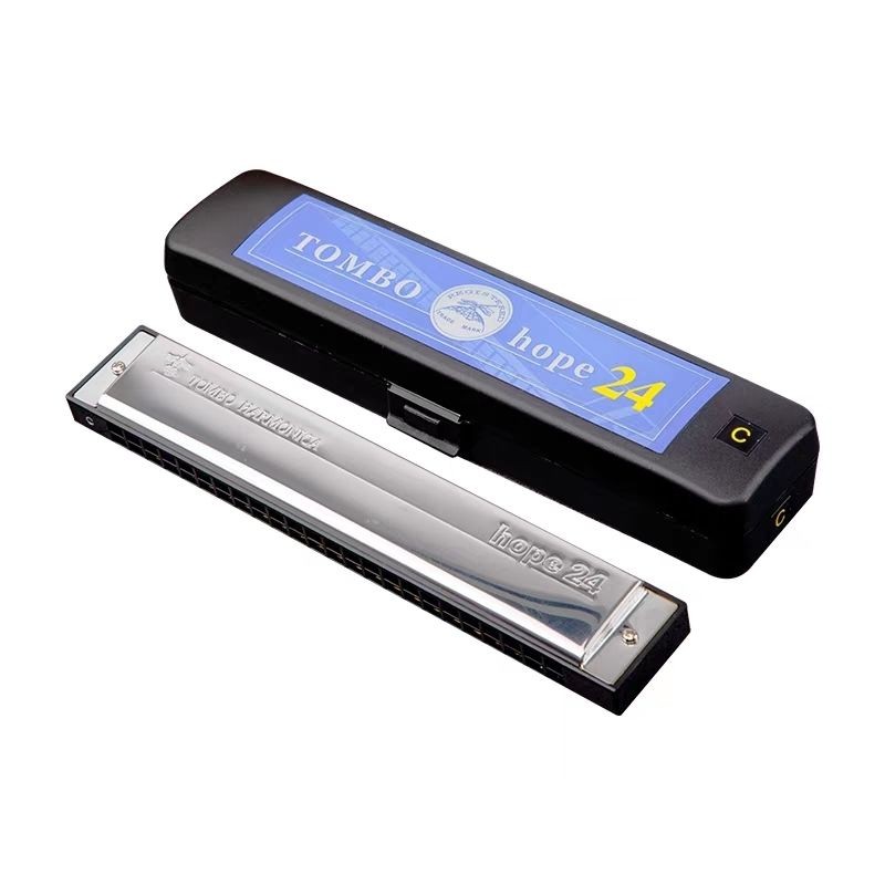 TOMBO日本通寶6624複音口琴24孔入門演奏初學愛好口琴 | 蝦皮購物