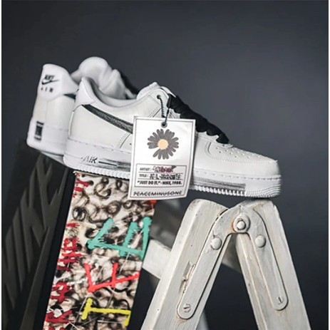 PEACEMINUSONE x Nike force 2.0 AF1 GD聯名 白 刮刮樂 權志龍 DD3223 100 | 蝦皮購物