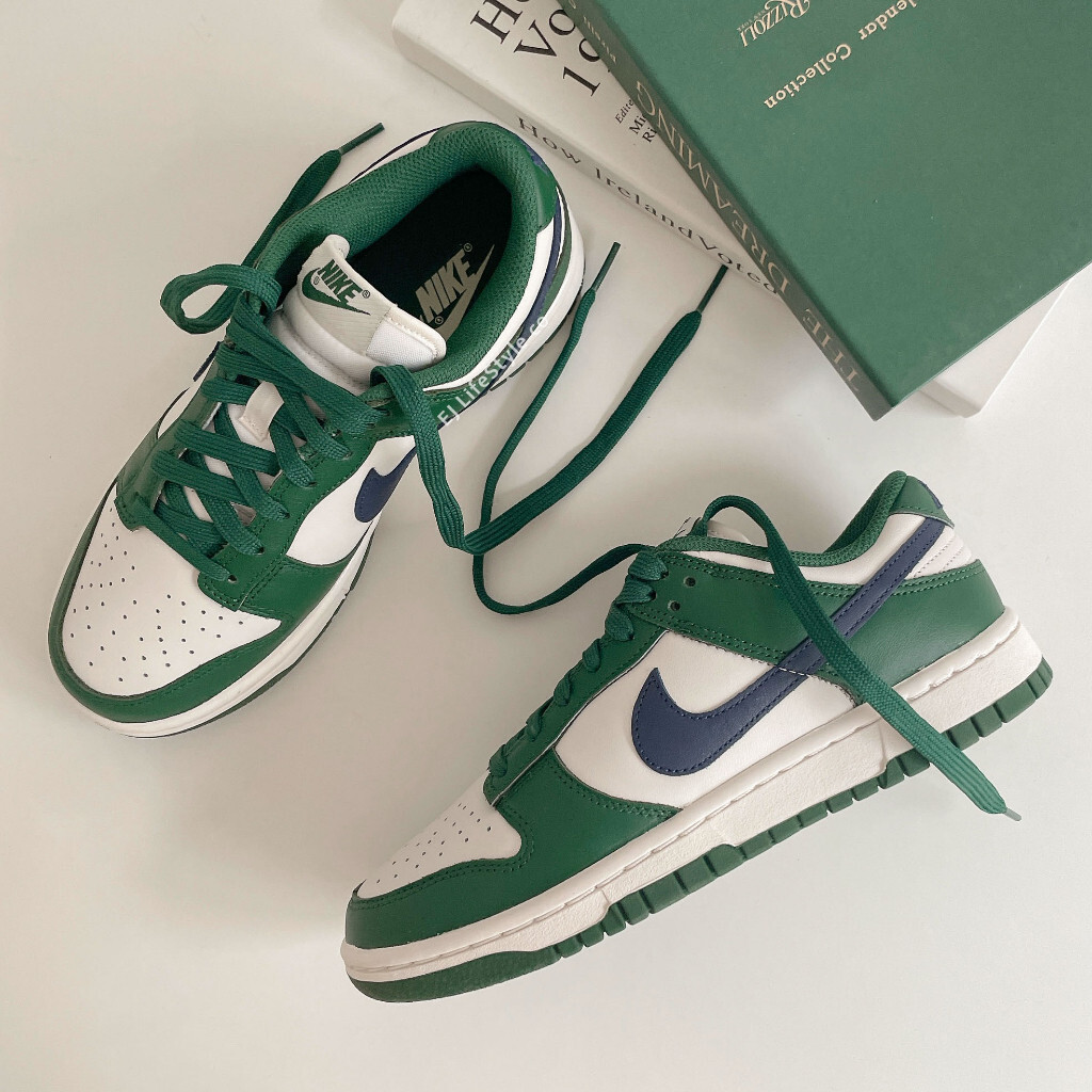 NIKE DUNK LOW GORGE GREEN 峽谷綠 海軍藍 女潮鞋 運動 DD1503-300 | 蝦皮購物
