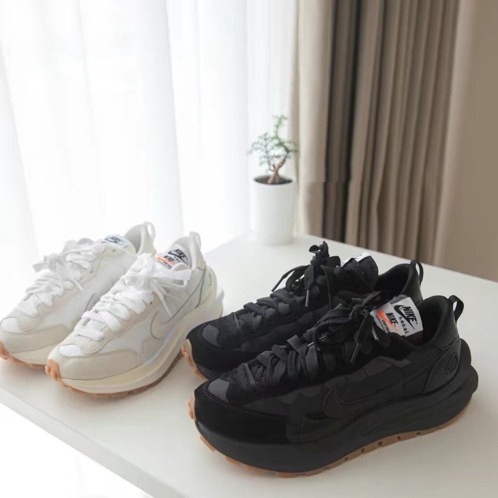 正品Nike x sacai VaporWaffle 解構 海鹽奶白 黑生膠 DD1875-100-001 | 蝦皮購物