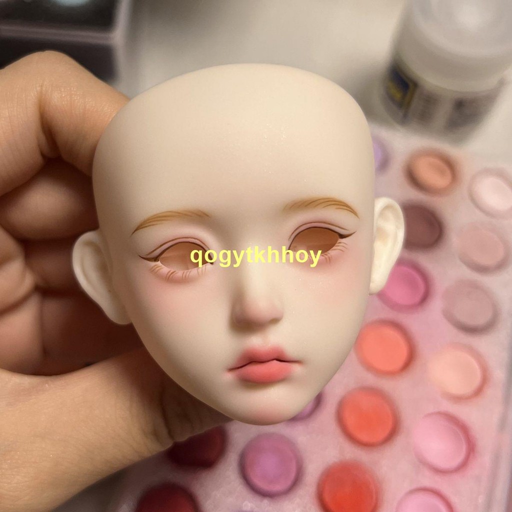 月中甩賣##手繪真人六分娃頭mjd成品娃娃手工BJD改妝娃娃可換眼甜美風 | 蝦皮購物