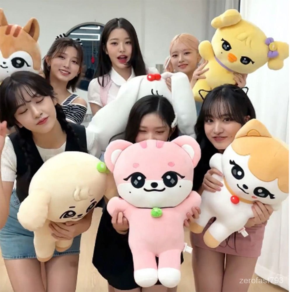 偶像週邊 IVE CHERRY衕款玩偶娃娃MINIVE PARK張員瑛LIZ超萌40cm大玩偶公仔 | 蝦皮購物