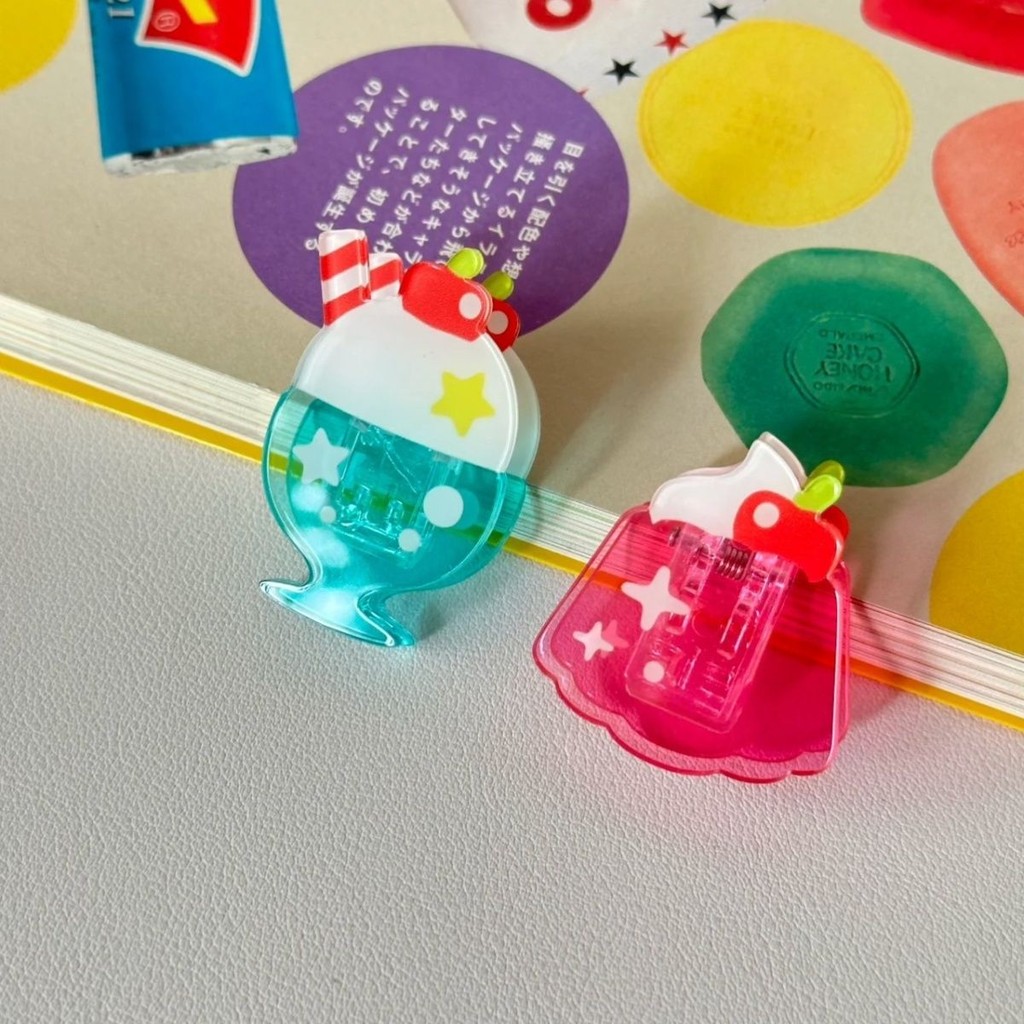 臺灣出貨同款抓住夏天的尾巴亞克力學習用具書簽文本手帳便簽收納pp夾 | 蝦皮購物