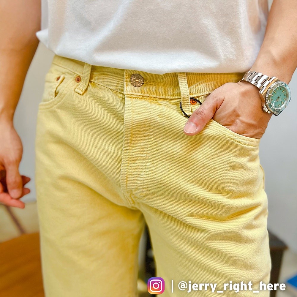 Levis Fresh夏日水果吧系列 膝上排釦直筒牛仔短褲 植物染色工藝 男 36512-0159 熱賣單品 | 蝦皮購物