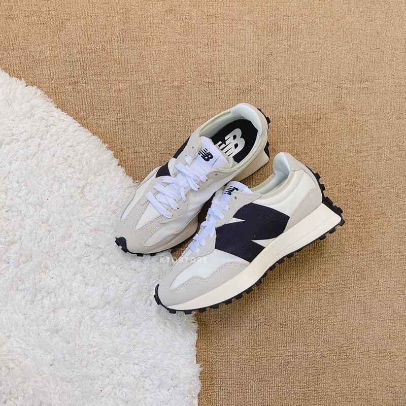 NEW BALANCE 327 玫瑰粉白粉 WS327CD 元祖灰 MS327LAB 海鹽 MS327FE | 蝦皮購物