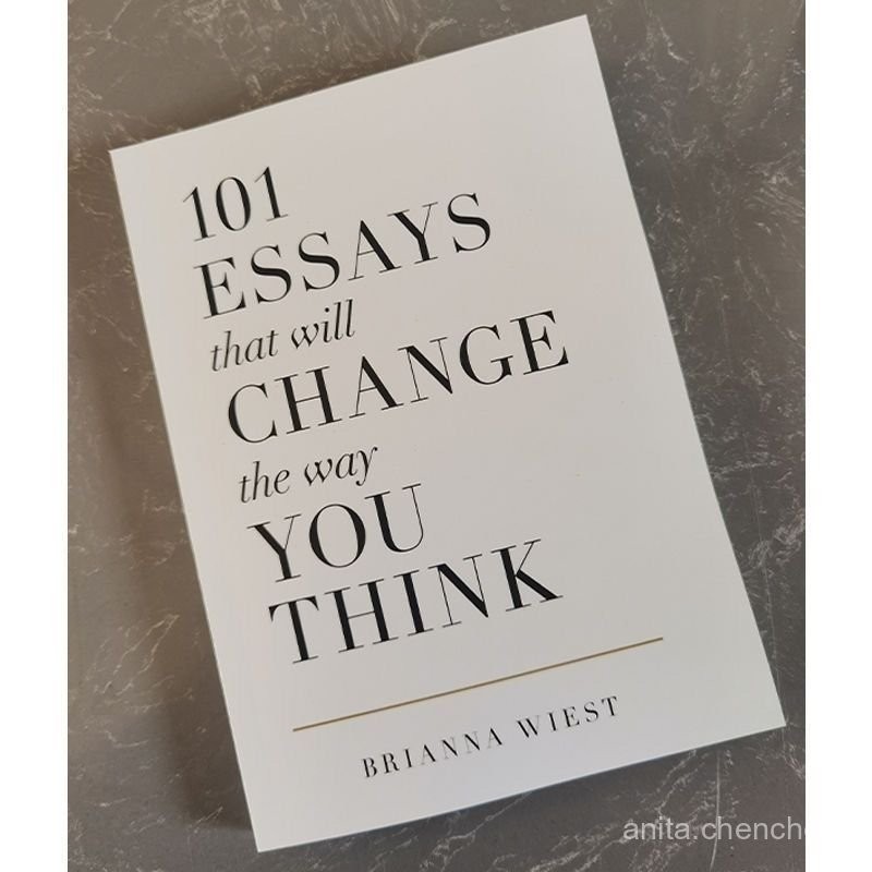 👍🏻101 Essays That Will Change The Way You Think 紙質英文書 | 蝦皮購物