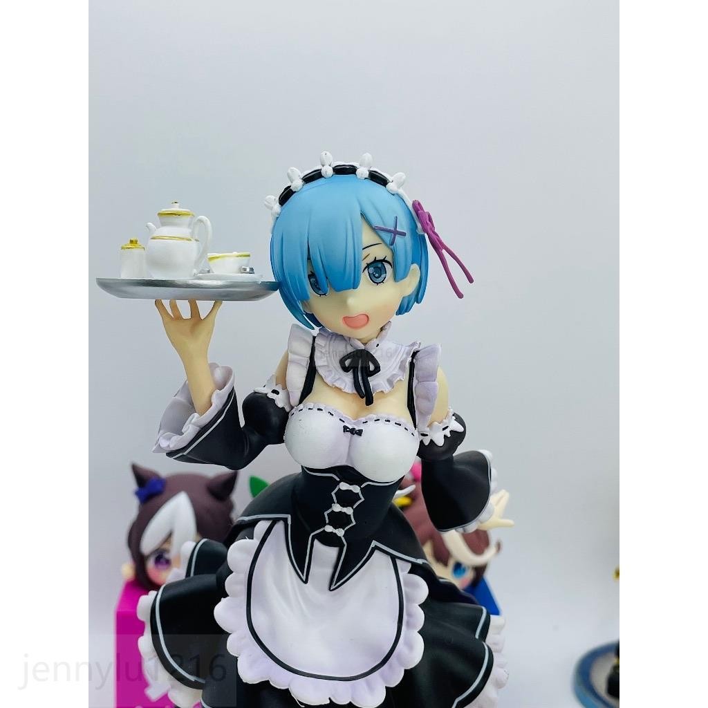 【手辦世界】擺件 動漫模型 遊戲公仔GSC Re:從零開始的異世界生活 雷姆 RE:0 女僕 鬼化 22cm 換頭 換手 | 蝦皮購物