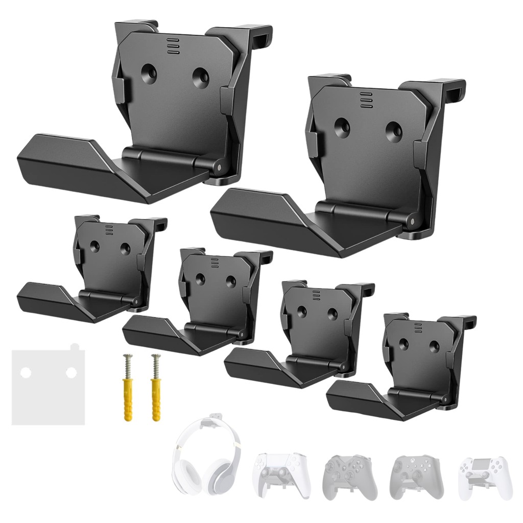 耳機手柄手把 懸掛壁掛 通用 支架掛架 適 NS2 Switch2 Switch PS5 Xbox 遊戲主機周邊配件 | 蝦皮購物