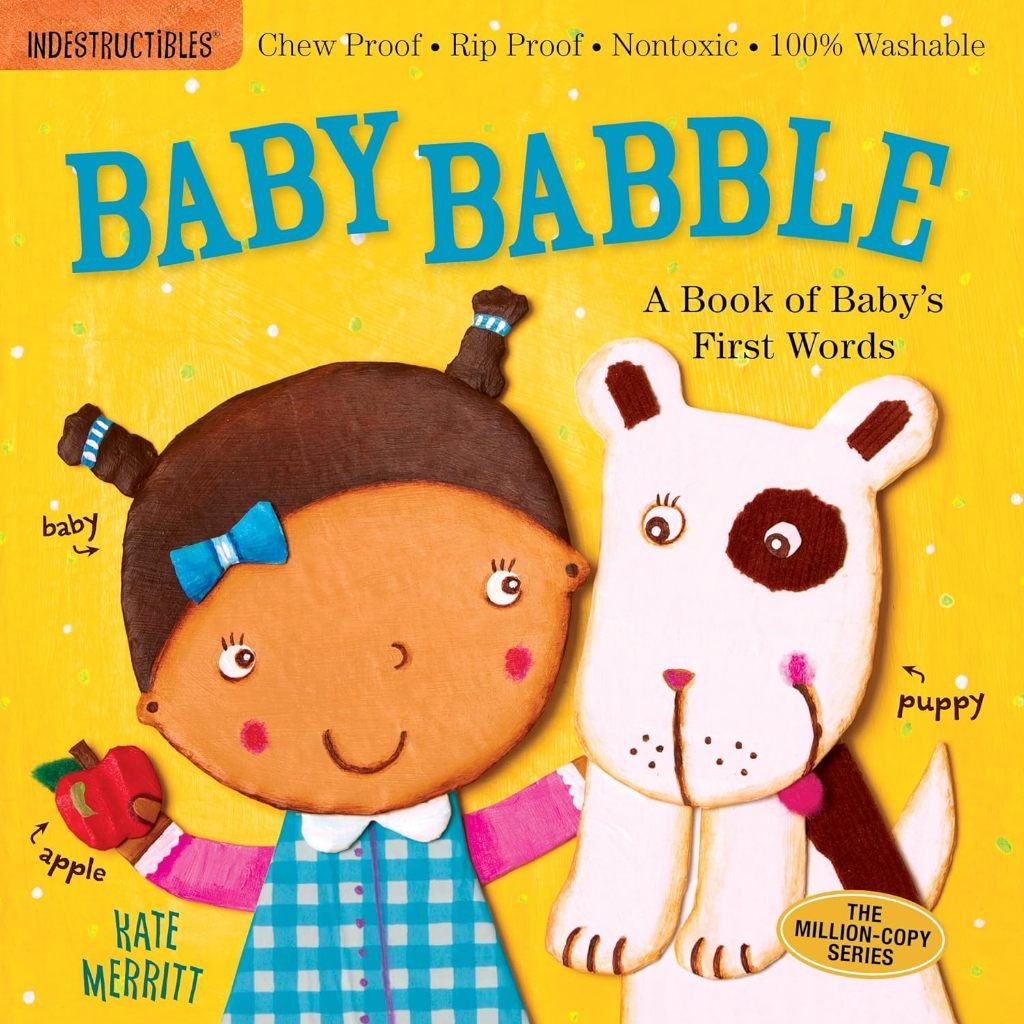 【Workman】寶寶咬咬書 Indestructibles: Baby Babble 寶貝的第一本單字書 口水書 | 蝦皮購物