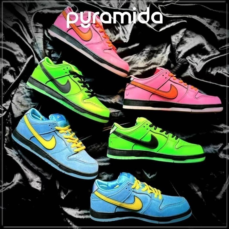 Powerpuff Girls x Nike Dunk SB Low 飛天小女警聯名 FZ8320 | 蝦皮購物