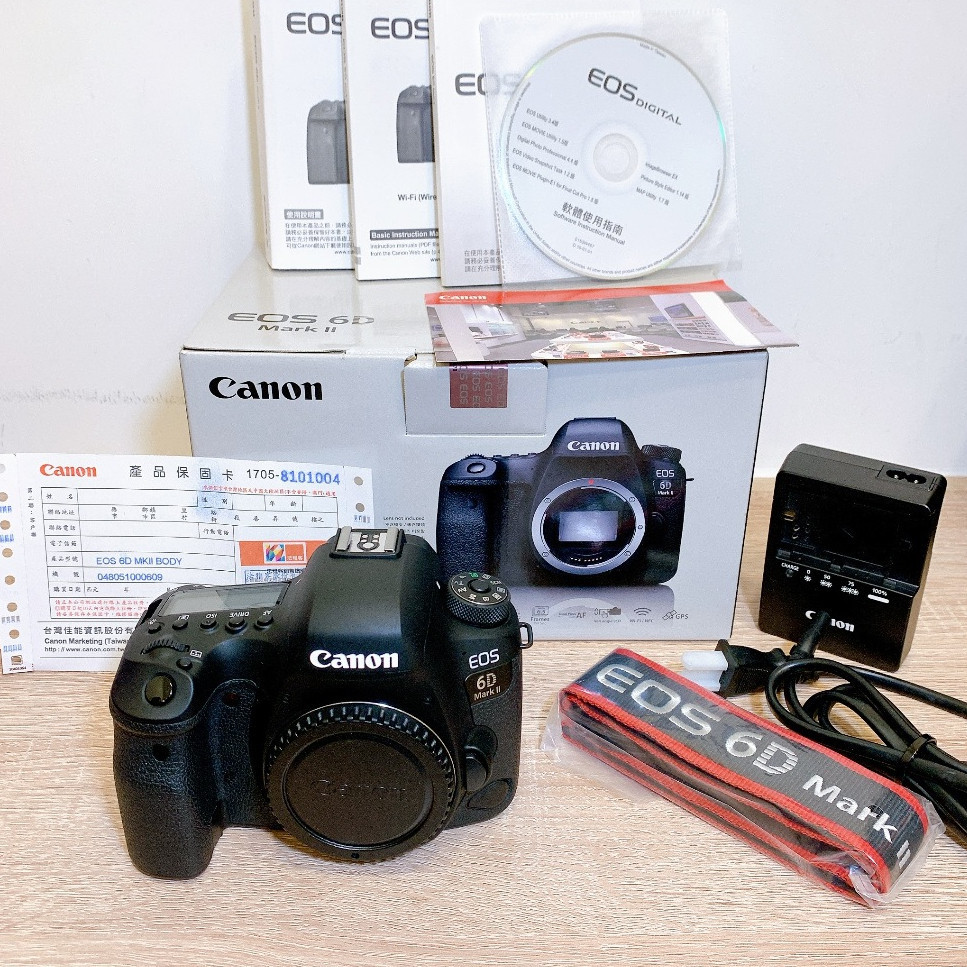 (Canon 全片幅單眼) Canon EOS 6D2 Mark II 二代 4k錄製 WiFi 二手相機 林相攝影 | 蝦皮購物