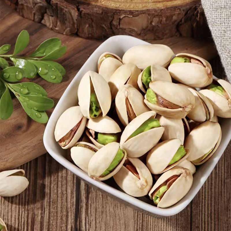 飄香閣開心果 BE&CHEERY/百草味 100g 袋裝 鹽焗味 帶殼 混合 堅果 零食 好吃 休閒小吃 | 蝦皮購物