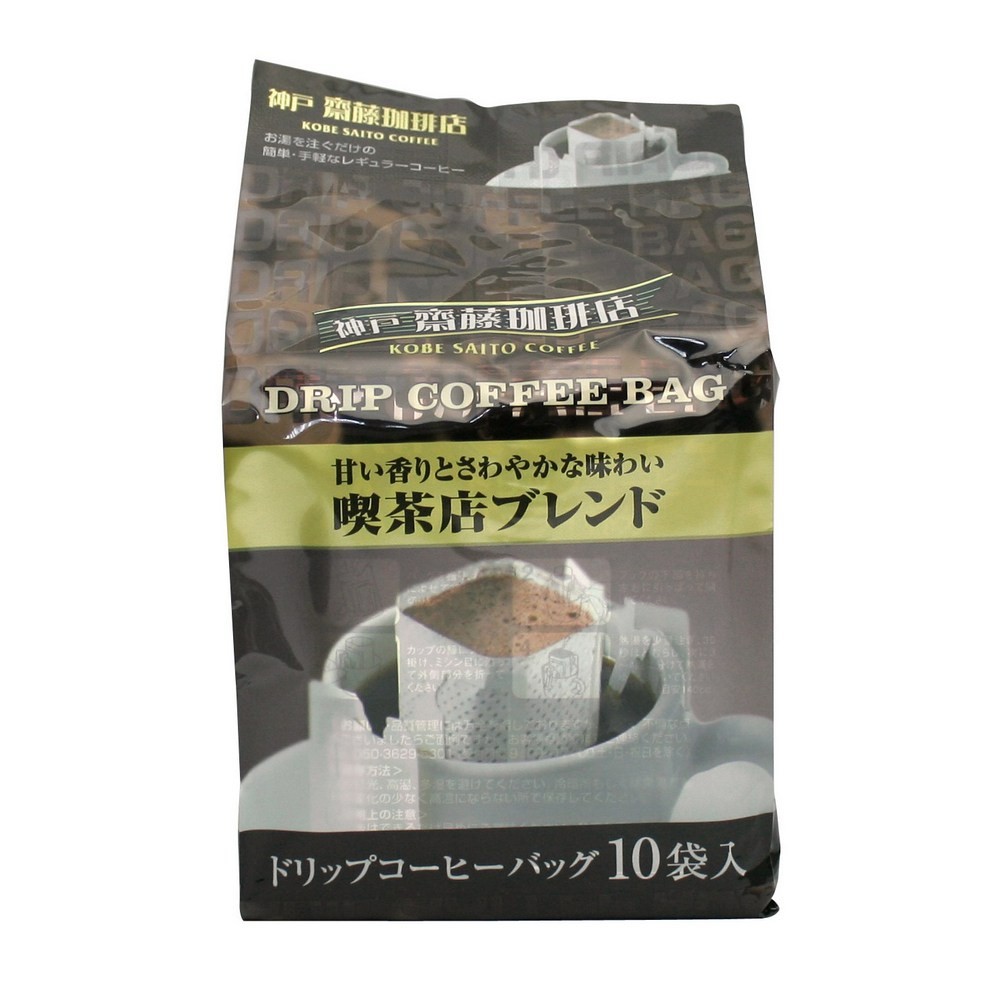 神戶齋藤珈琲店-喫茶店濾泡式咖啡【三友藥妝Tomod's】 | 蝦皮購物