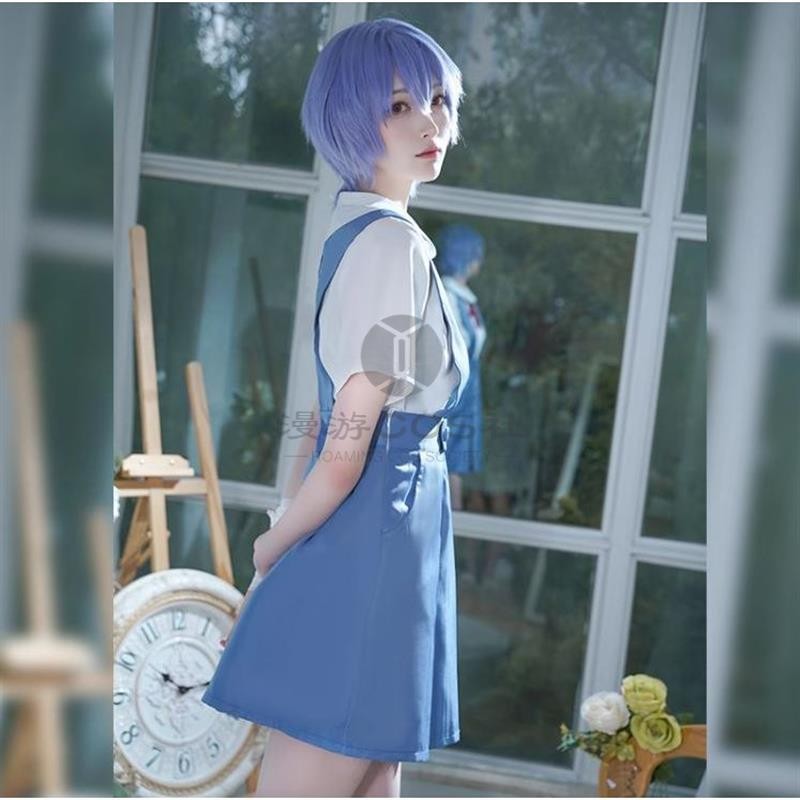 【漫遊COS社】 cosplay 動漫COSEVA明日香 綾波零 cos服 校服 可日常 新世紀福音戰士 | 蝦皮購物