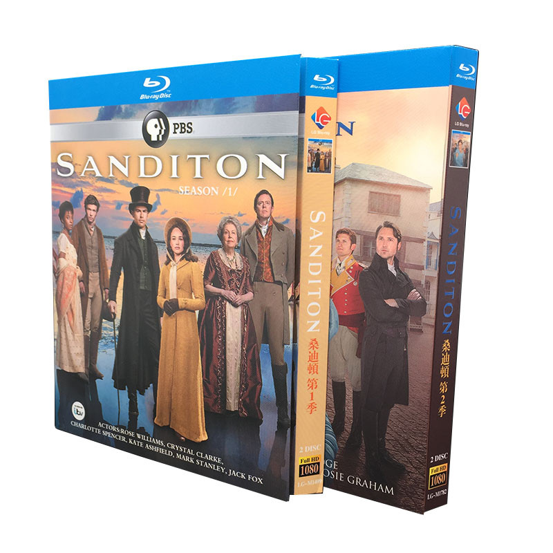 藍光片BD 高清英劇 桑迪頓 Sanditon 1-2季 完整版4碟盒裝 | 蝦皮購物