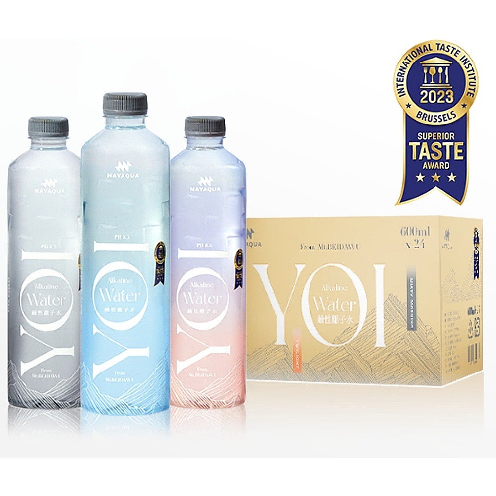 【NAYAQUA】耐雅格生技-YOI 鹼性水600mlX24瓶/箱(宅配免運) | 蝦皮購物