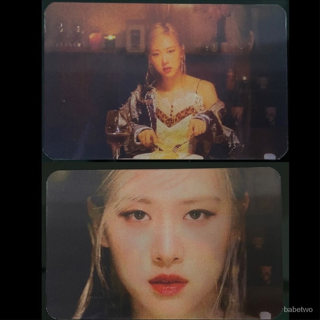 百億補貼價⭐樸彩英Rose rolo lenti 閃卡特典卡一張 | 蝦皮購物