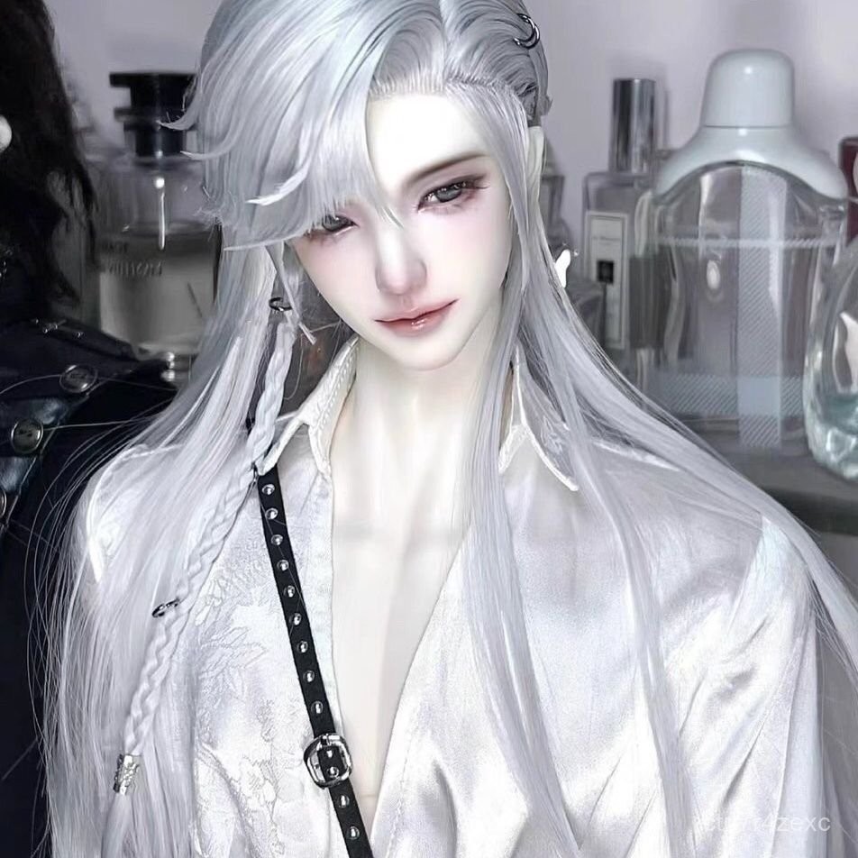 bjd娃娃 杜小菊 3分娃頭 古風帥氣男娃頭 叔叔男娃 mjd改妝素頭 雙抗樹脂 可定妝麵 bjd三分娃頭 素頭 單頭 | 蝦皮購物