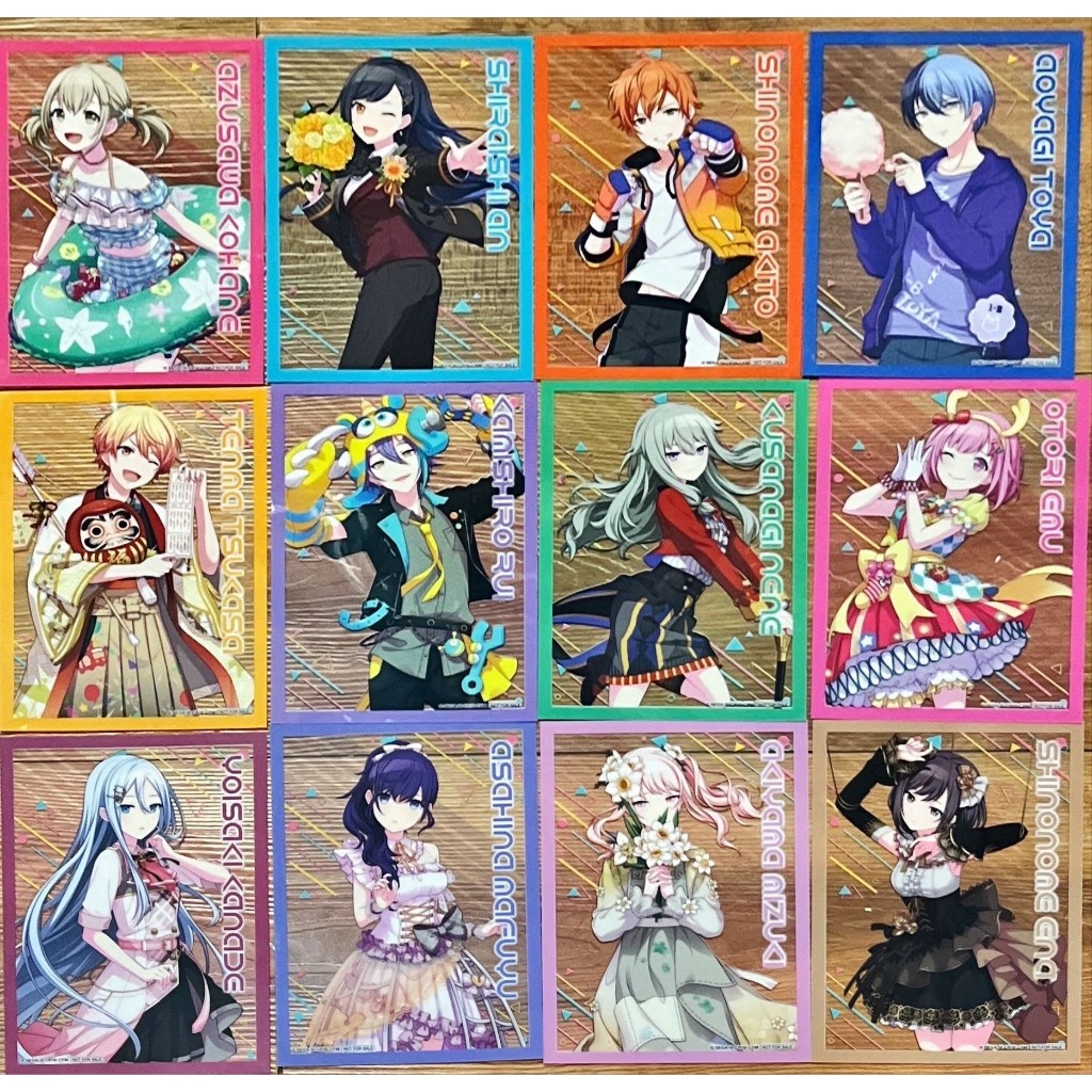 【正版】プロセカ pjsk 世界計畫 透卡 安美 特典 25時 WS VBS 奏 瑞希 彰人 類 司 | 蝦皮購物