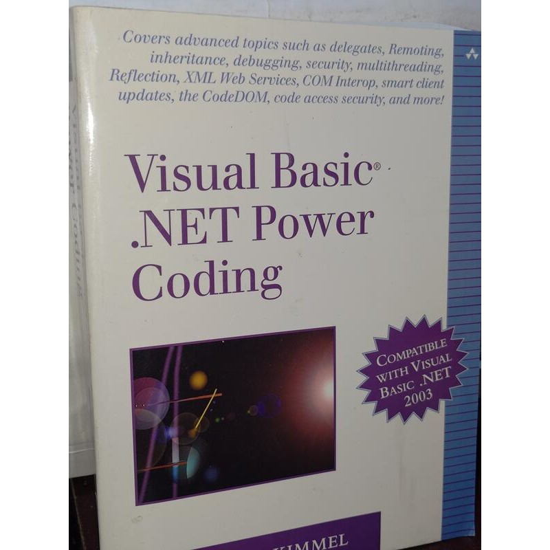 Visual Basic.Net Power Coding 0672324075 書況佳 2004 @6 二手書 | 蝦皮購物