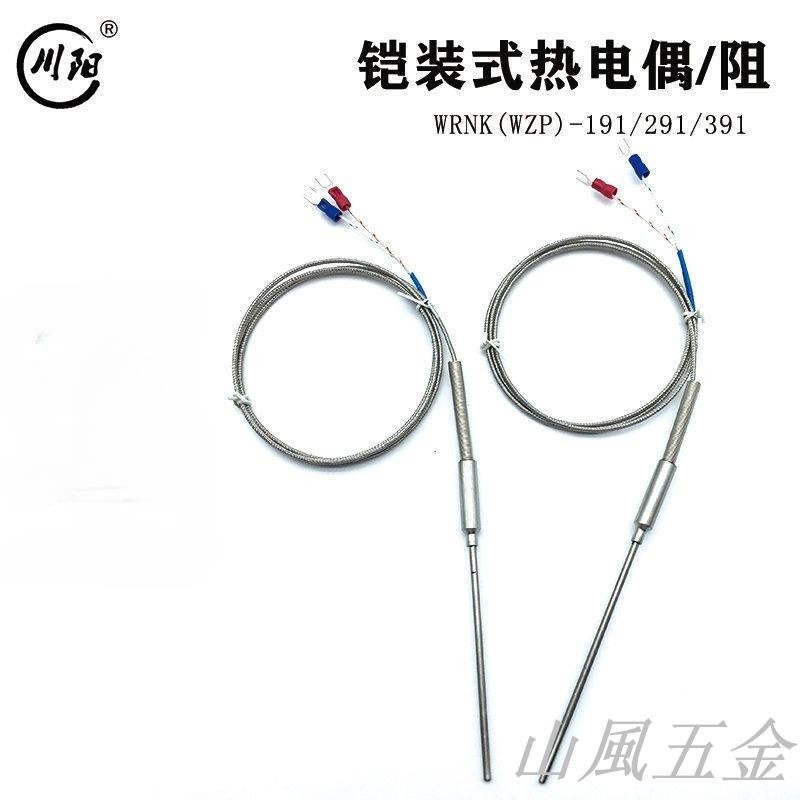 可開票*K型鎧裝熱電偶WRNK-191可彎曲探頭式溫度傳感器Pt100/E/J/T電熱偶 多買優惠 | 蝦皮購物