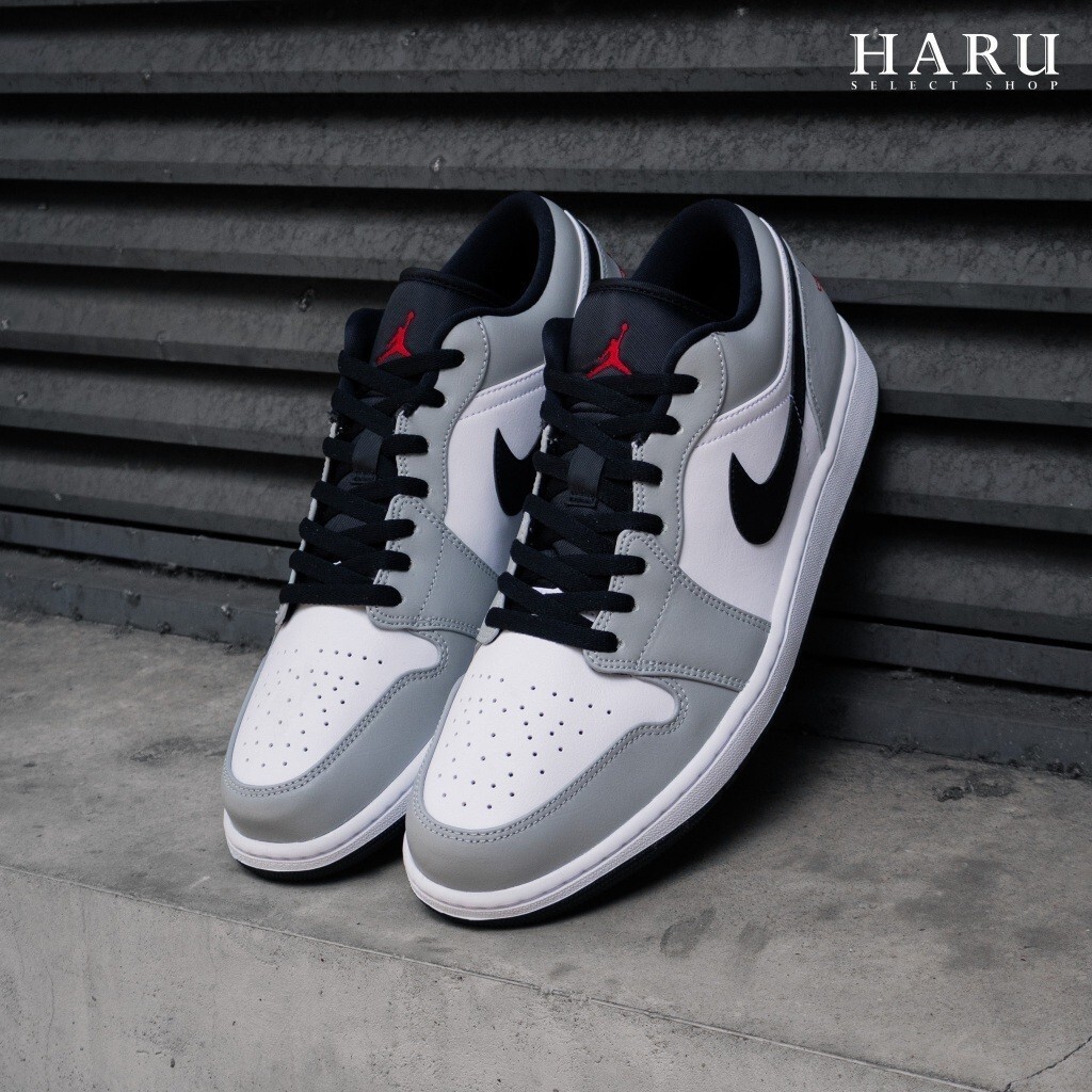 日本代購NIKE AIR JORDAN 1 LOW 黑白灰 煙灰 AJ1 休閒鞋 553558-030 | 蝦皮購物