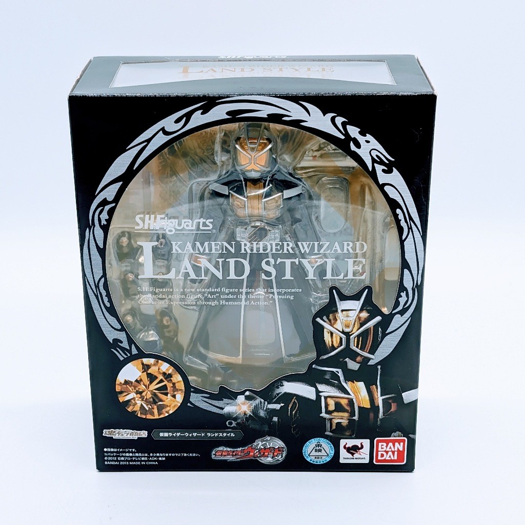萬代 日版 S.H.Figuarts 假面騎士 Wizard 土地型式 【全新】【日本直送】 | 蝦皮購物
