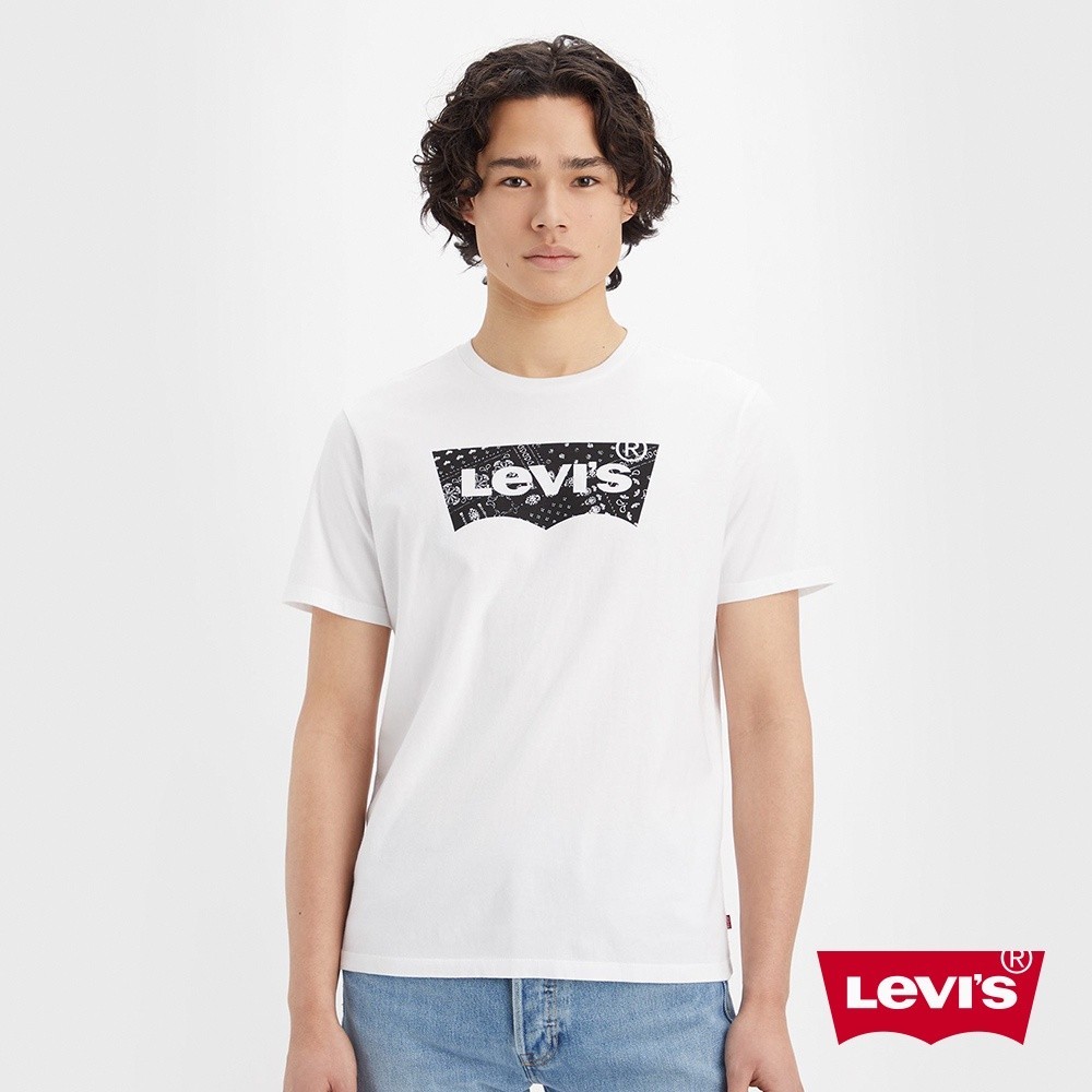 Levis 合身版短袖T恤 / 變形蟲經典Logo 白 男款 22491-1326 熱賣單品 | 蝦皮購物