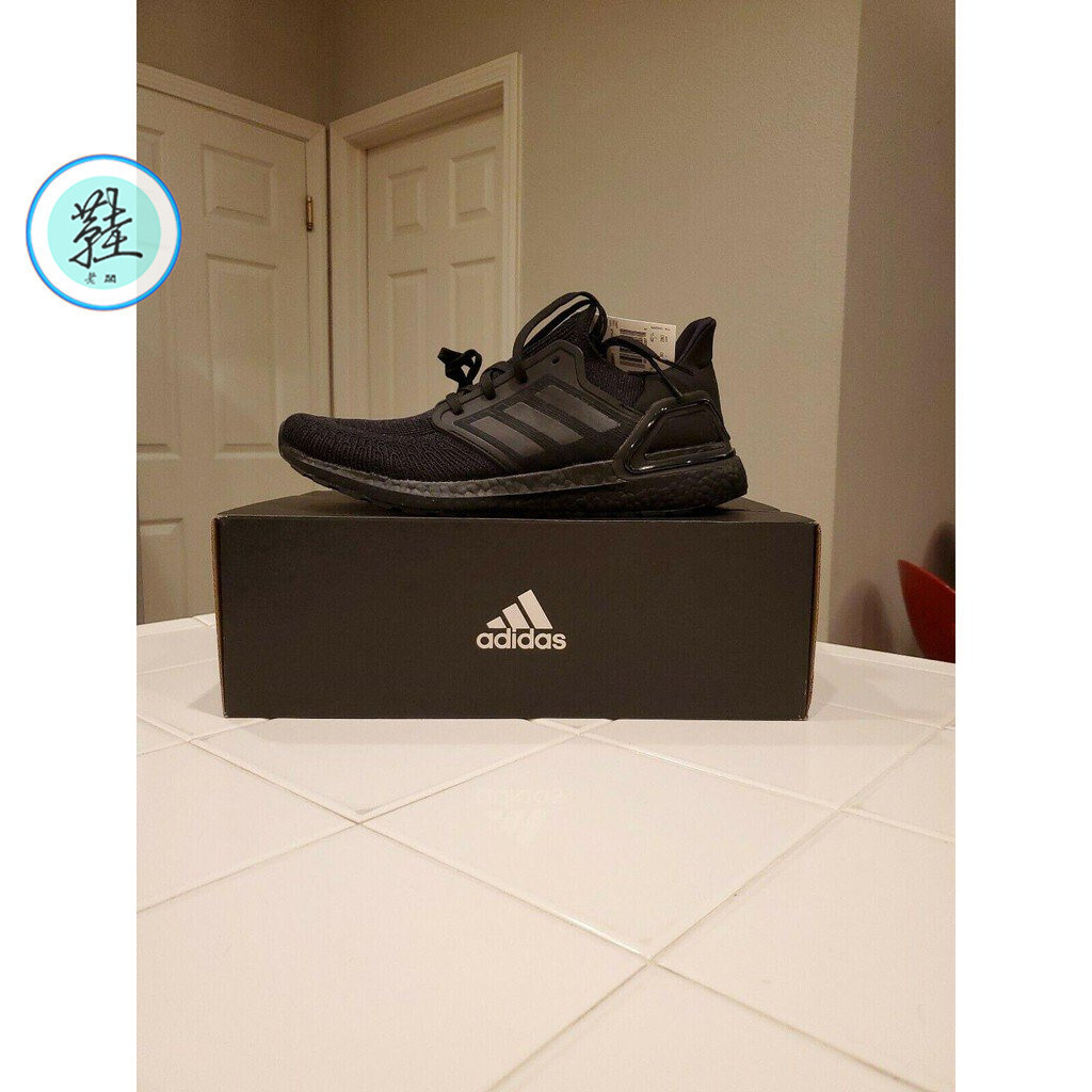 現貨 Adidas Ultra Boost 20 Black 黑 慢跑鞋 EG0691 休閒鞋 運動鞋 籃球鞋 | 蝦皮購物