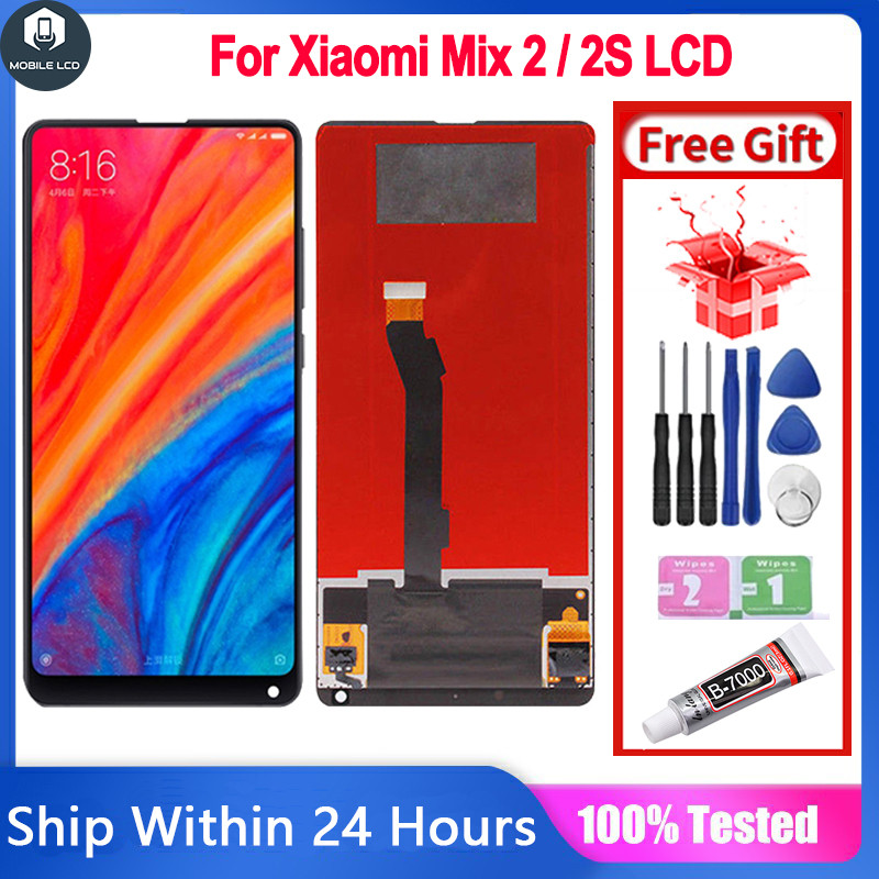 XIAOMI 原裝 LCD 兼容小米 Mix 2 / 2S LCD 屏幕顯示觸摸屏數字化儀組件更換零件 | 蝦皮購物