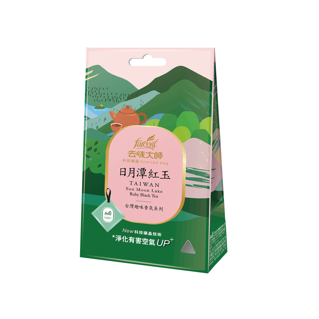 去味大師科技礦晶香包-日月潭紅玉 【三友藥妝Tomod's】 | 蝦皮購物