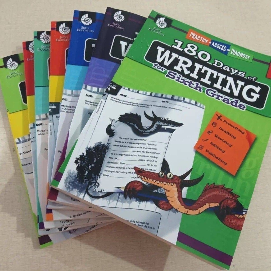 【有貨】每日一練 180 Days of Writing 180天練習冊寫作訓練系列 實體新書籍 | 蝦皮購物
